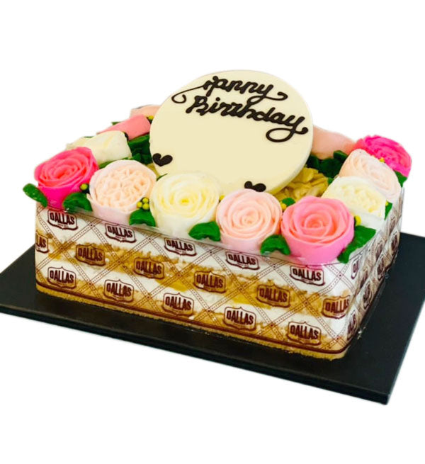 Flora Cake - Dallas Cakes – Vietnamese Flowers